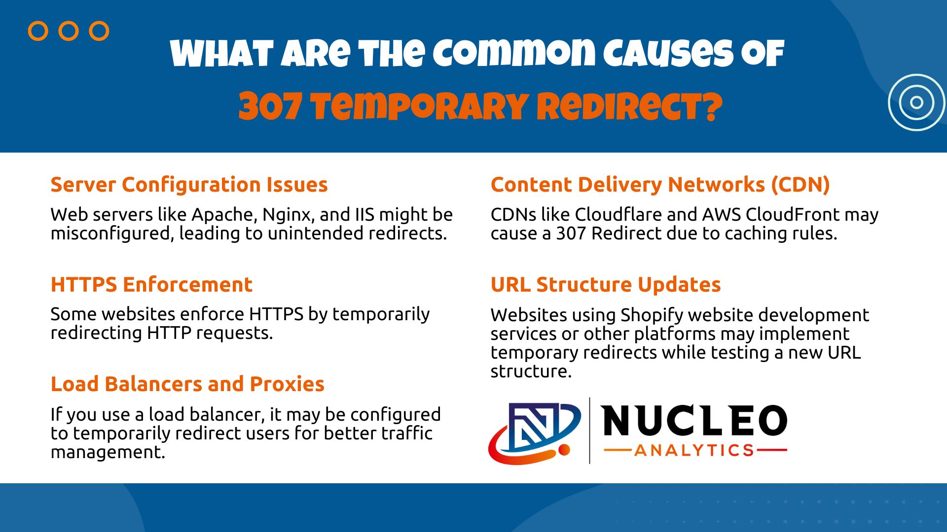 What is 307 Temporary Redirect and How to Fix It? - Nucleoanalytics
